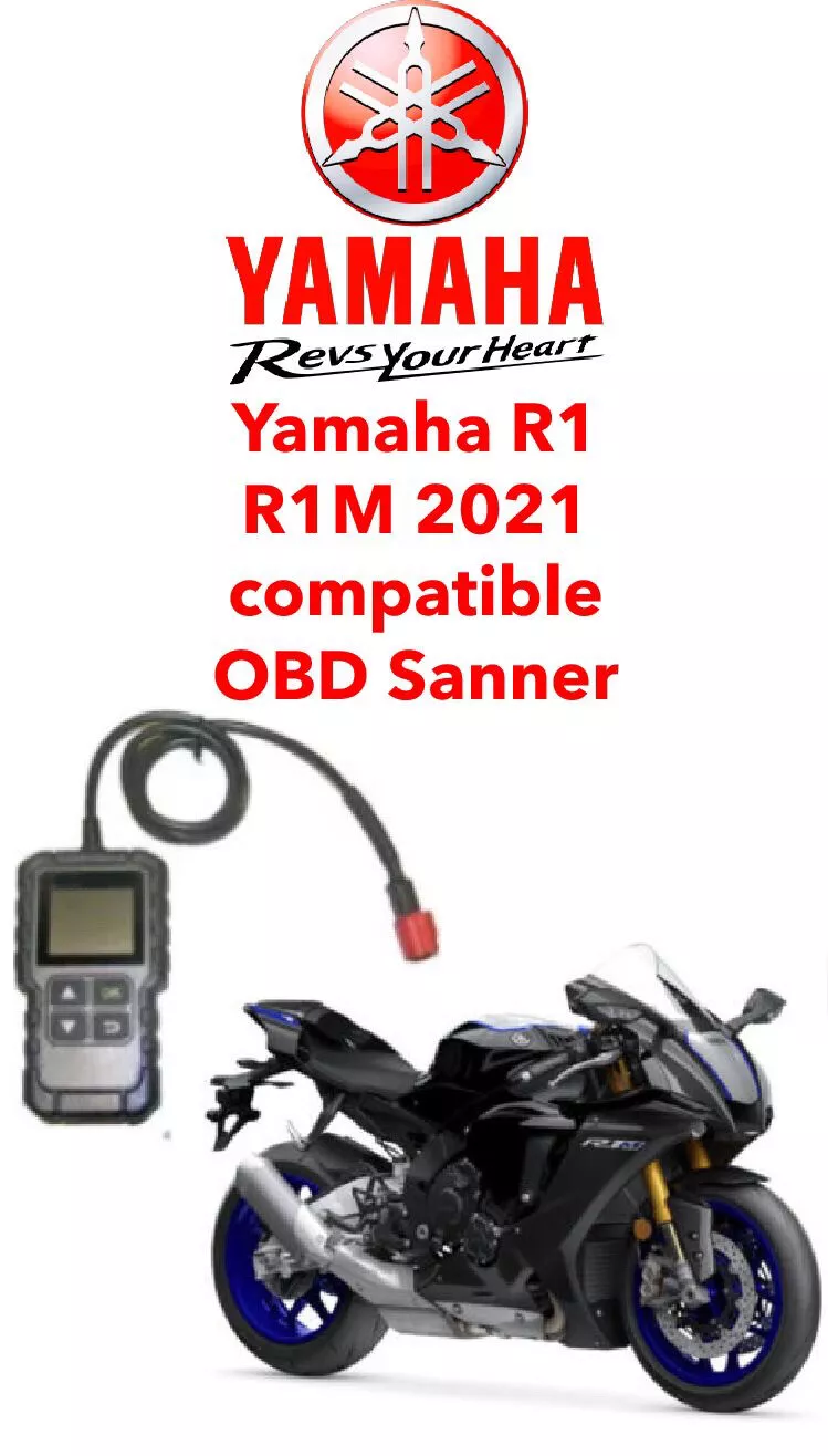OBD error code scanner Yamaha R1 R6 STOCK HARNESS - www.jmraceradiators.com