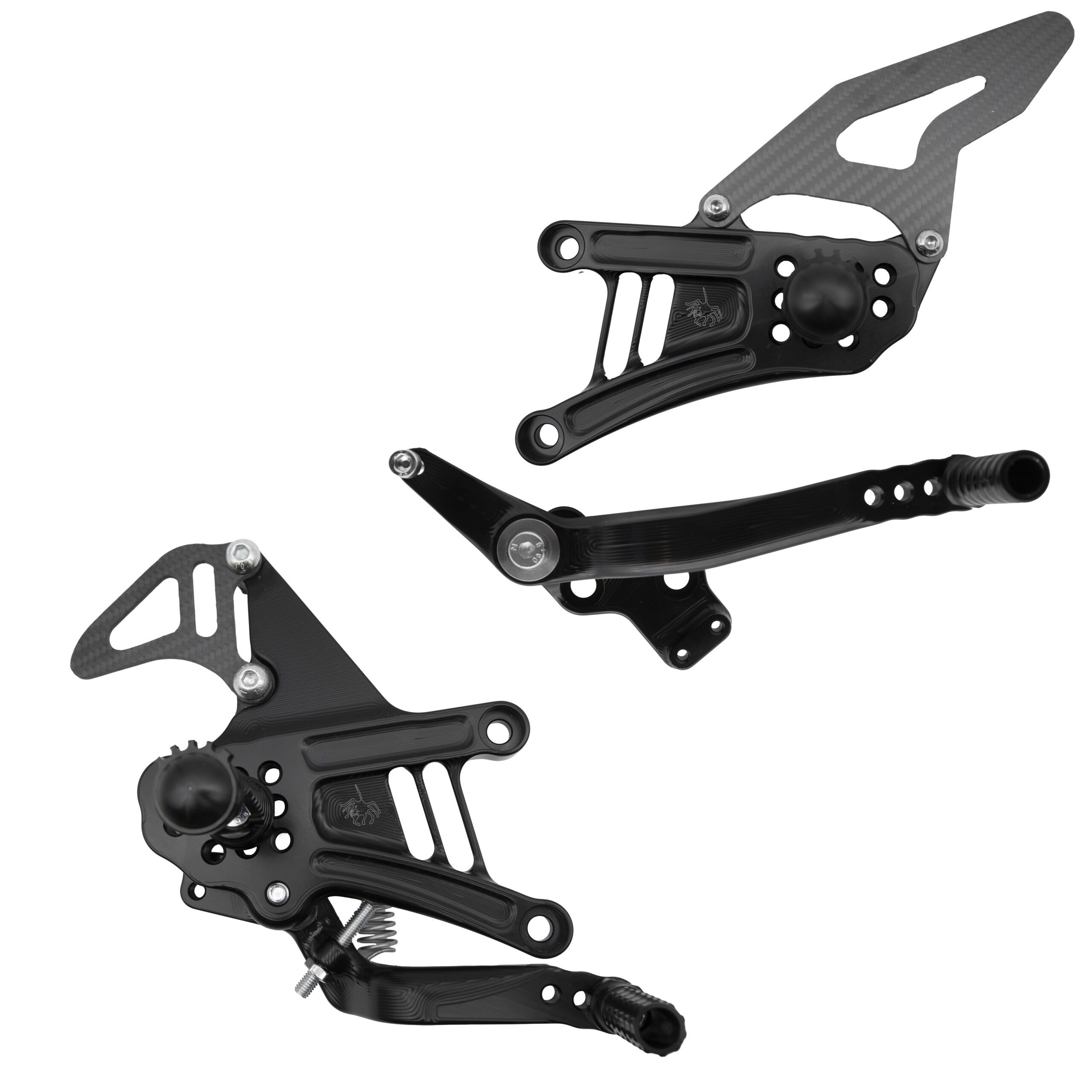 SPIDER EVO FOOTREST 10.Y131 NORMAL AND RACE SHIFTING YAMAHA R9 2025 - www.jmraceradiators.com